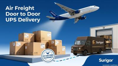 China Air Freight Door-to-Door UPS Delivery China USA DDP Double Clearance Tax Included Customs Cleared for sale