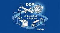 China DDP Air Freight Double Clearance Tax Included China USA Door-to-Door Service Customs Cleared UPS for sale