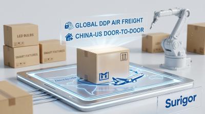 China Air Freight DDP LED Lighting China USA Door Delivery Duty Paid Customs Cleared Service for sale