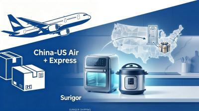 China Air Freight DDP Kitchen Air Fryers China USA Door Delivery Duty Paid Customs Cleared Service for sale