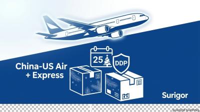 China Air Freight DDP Christmas Decorations Ornaments China USA Door Delivery Duty Paid Service for sale