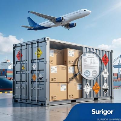 China Hazmat Dangerous Goods Air Sea Freight Service China USA Door Delivery Duty Paid Customs Cleared for sale