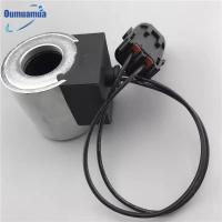 China 12V/24V Solenoid Valve Coil 0D13105130 3003124 For Excavator YC60-7 R60-7 SY75 for sale