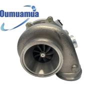China Turbocharger G25-550 Point Milled Wheel Ball Bearing Turbo Wastegate T25 0.49AR Vband Rear for sale