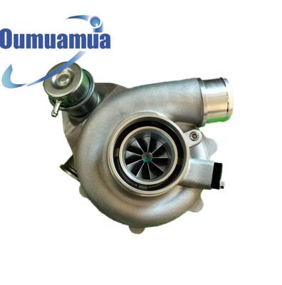 China Turbocharger G25/550 With Valve  Point Milled Wheel Ball Bearing Turbo Wastegate T25 0.49AR Vband Rear for sale