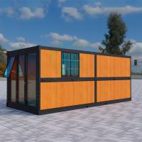 China Anti Rust Fireproof Prefab Folding Container House Easy To Install for sale
