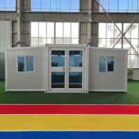China Removable 20ft Expandable Container House 37m2 Family Living Home for sale