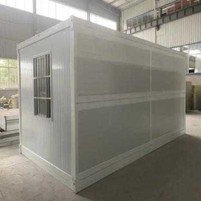 China Folding Container House 20ft Seismic Resistant Modular Home Office Living Space for sale