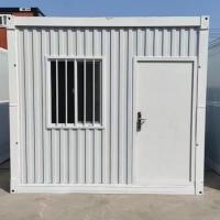 China Folding Container House 20ft Seismic Resistant Modular Home Office Living Space for sale