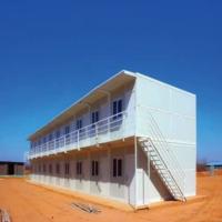 China Folding Container House 20ft Seismic Resistant Modular Home Office Living Space for sale