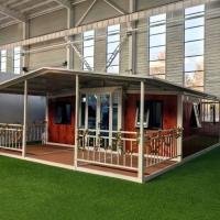 China Prefabricated Luxury Expandable Container House 4 Bedroom Fireproof 20ft 40ft Modular Home for sale