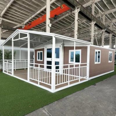 China Prefabricated Luxury Expandable Container House 4 Bedroom Fireproof 20ft 40ft Modular Home for sale