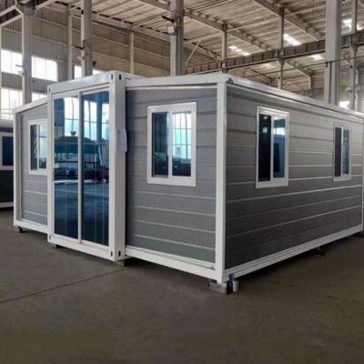 China 2 Bedrooms Expandable Container House 20ft Grade A Fireproof Modular Design for sale