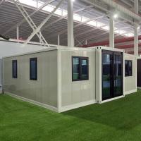 China 2 Bedrooms Expandable Container House 20ft Grade A Fireproof Modular Design for sale