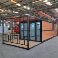 China Removable Anti Rust Fireproof Prefab Container House Foldable 5800x2440x2620mm Easy Assembly for sale