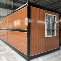 China Removable Anti Rust Fireproof Prefab Container House Foldable 5800x2440x2620mm Easy Assembly for sale