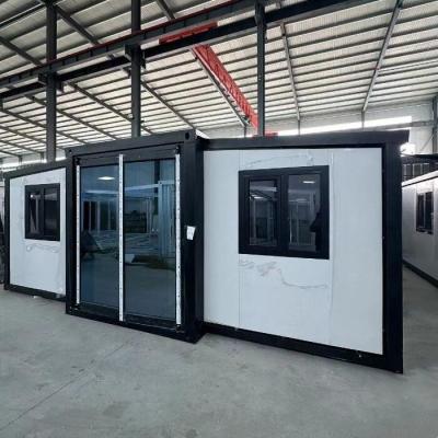 China Expandable Modular Container Home 20ft 2 Bedroom Prefab House 5900x6300mm for sale