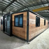 China durable 3 Bedrooms Mobile Expandable Prefab House steel structure Modular Expandable Homes for sale
