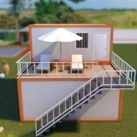 China Customized Colors  Office Dormitories Pre Fab Container Homes Mobile for sale