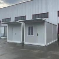 China New Customization Portable House Detachable Z Shape Folding Container House for sale