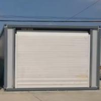 China Z-Type Folding Container House 20ft 40ft Outdoor Camping Office Garage Slide Installation for sale
