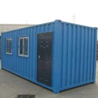 China Z-Type Folding Container House 20ft 40ft Outdoor Camping Office Garage Slide Installation for sale