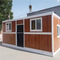 China Prefabricated Office Fast Foldable 40ft Container House 2 Bedroom Mobile Tiny Portable Modular for sale