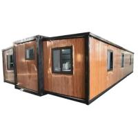 China Customized Expandable Modular Container Home 3 Bedroom Prefab House 20ft 40ft for sale