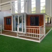 China Luxury Expandable Prefabricated Container House Grade A Fireproof 50mm/75mm EPS Roof for sale
