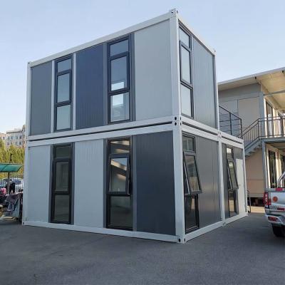 China 20ft 40ft Flat Pack Prefabricated Tiny Home with Bathroom Galvanized Steel for sale