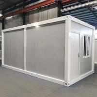 China 20ft Flat Pack Shipping Container Home Portable Buildings Portable Durable Fireproof Waterproof for sale