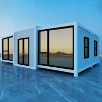 China 20Ft 40Ft Luxury Expandable Container House Prefabricated With Bathroom And Kitchen for sale