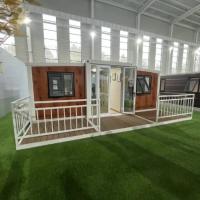 China 20Ft 40Ft Luxury Expandable Container House Prefabricated With Bathroom And Kitchen for sale