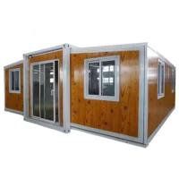 China Fast Build Standard Double Wings Folding Expandable Container House Movable for sale