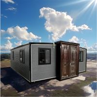 China Expandable Living Container House 20ft 2 Bedroom Modular Steel Structure Home for sale