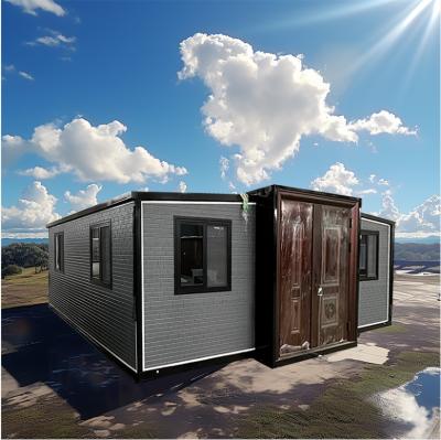 China Expandable Living Container House 20ft 2 Bedroom Modular Steel Structure Home for sale