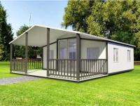 China Expandable Living Container House 20ft 2 Bedroom Modular Steel Structure Home for sale