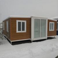 China 20ft Expandable 2 Bedroom Shipping Container House 37m2 Customizable Living Home for sale