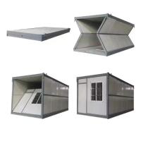 China Folding Mobile Container House Modular Luxury House Prefab Container Homes 20ft/40ft for sale