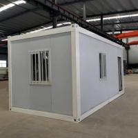China Modular Prefab Flat Pack Container House 5900x3000x2800mm Steel Construction for sale