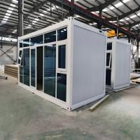 China Galvanized Steel Structure Flat Pack Modular Homes House Easy Install On Site for sale