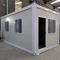 China 20ft Z-Shape Folding Container House Fireproof Waterproof Mobile Tiny Collapsible Home for sale