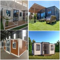 China Expandable Prefab House Steel Structure 20ft 40ft Fast Installation 2 3 Bedroom for sale