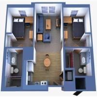 China Expandable 2 Bedroom Container House Customized 20ft For Vacation Homes for sale
