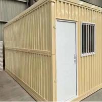 China Economical 2 Story Folding Container House Modular Living Space 20 Year Lifespan for sale