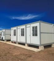 China Galvanized Steel Safe Folding Container House 10ft Easy Installation & Transportation for sale