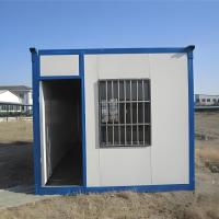 China Galvanized Steel Safe Folding Container House 10ft Easy Installation & Transportation for sale