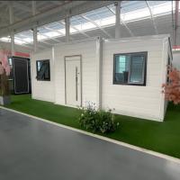 China Double Wing Expandable Modular House With 37m2 For 2-3 People Living for sale