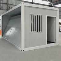 China Z Type Fold Up Container House 20ft 40ft Expandable Folding Home for Africa for sale