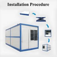 China Multifunction Prefab Foldable Container House For Middle East Market 20ft / 40ft for sale